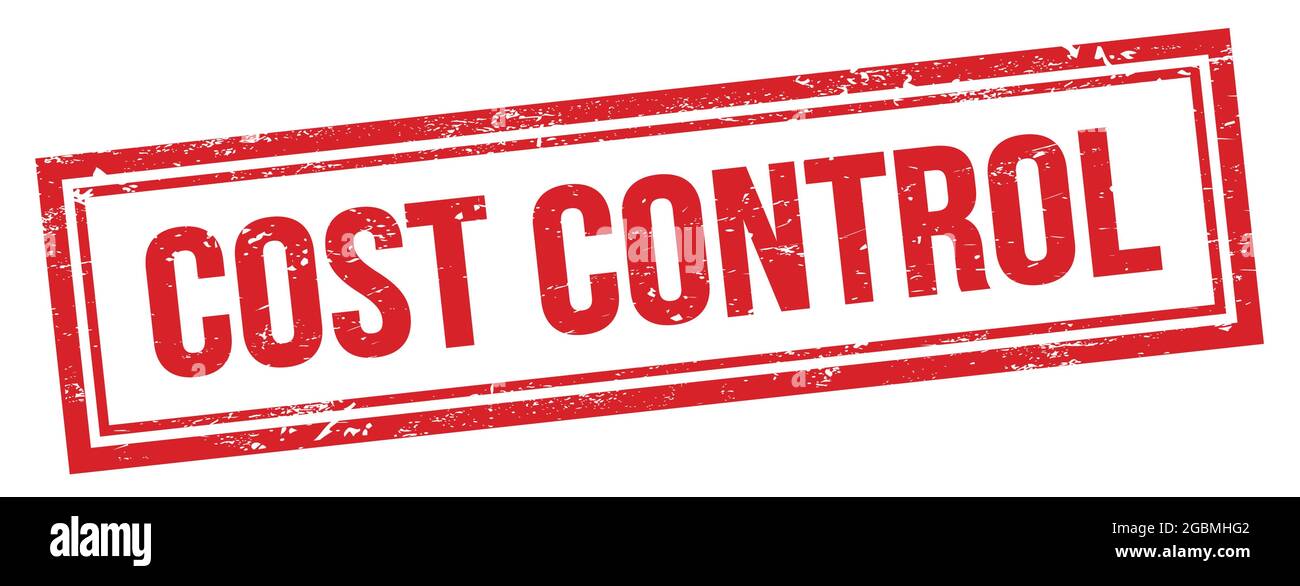 Cost control stamp hi-res stock photography and images - Alamy