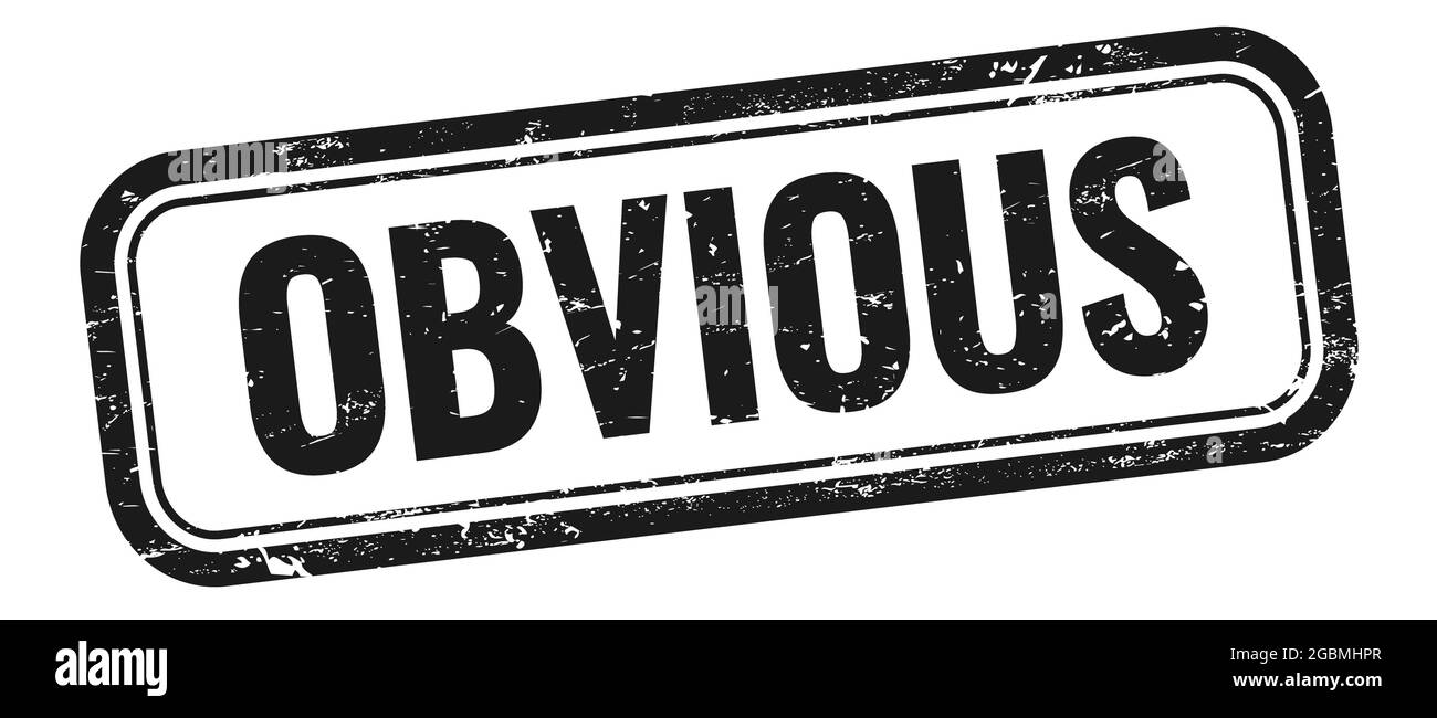 Obvious stamp hi-res stock photography and images - Alamy