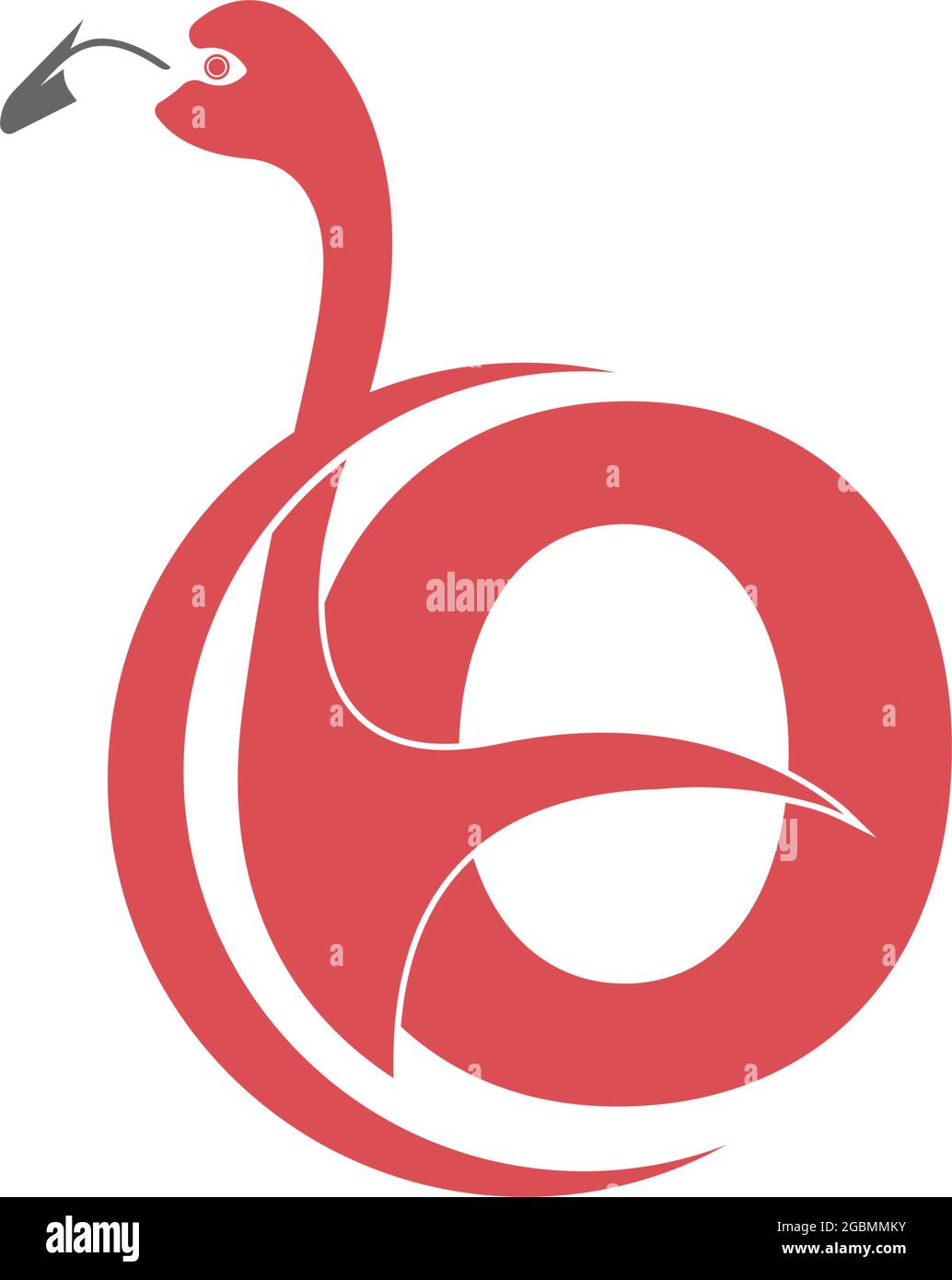 O letter bird logo hi-res stock photography and images - Alamy