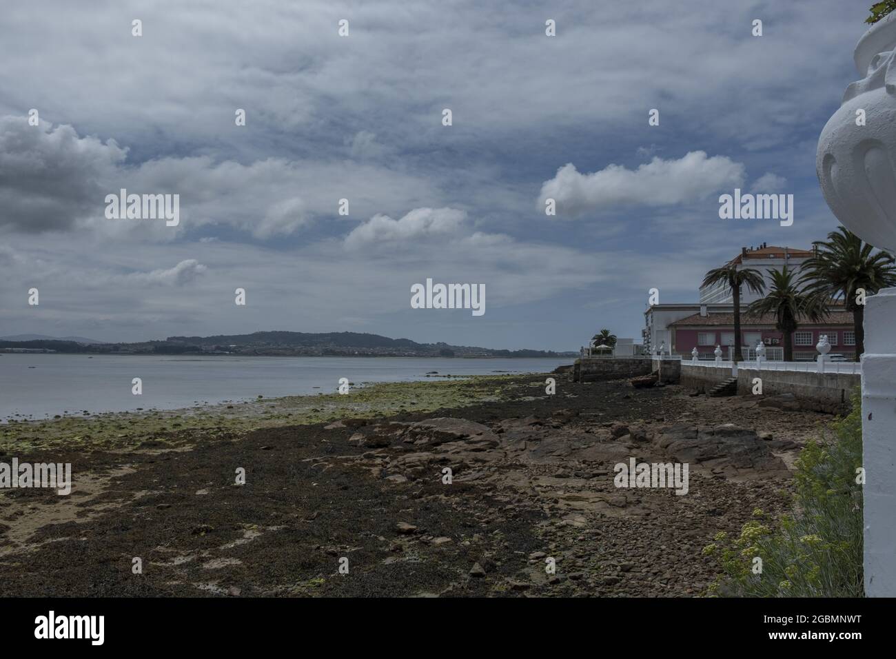 ISLA DE LATOJA, SPAIN - Jul 13, 2021: The Island of La Toja, a Spanish ...