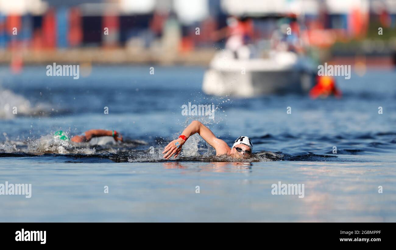 Tokyo, Japan. 05th Aug, 2021. Swimming: Olympics, open water - 10km ...