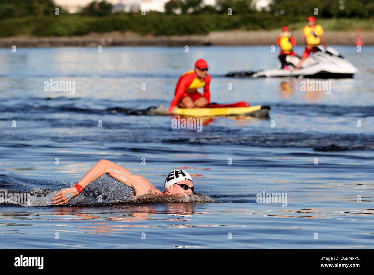 Tokyo, Japan. 05th Aug, 2021. Swimming: Olympics, open water - 10 km ...