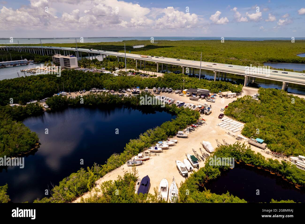 Aerial florida keys mangroves hi-res stock photography and images - Alamy