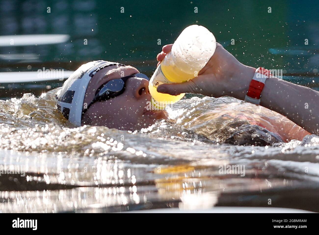 Tokyo, Japan. 05th Aug, 2021. Swimming: Olympics, open water - 10 km ...