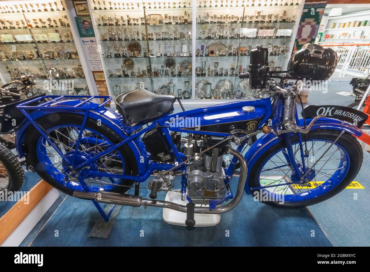 England, Hampshire, New Forest, New Milton, The Sammy Miller Motorcycle ...