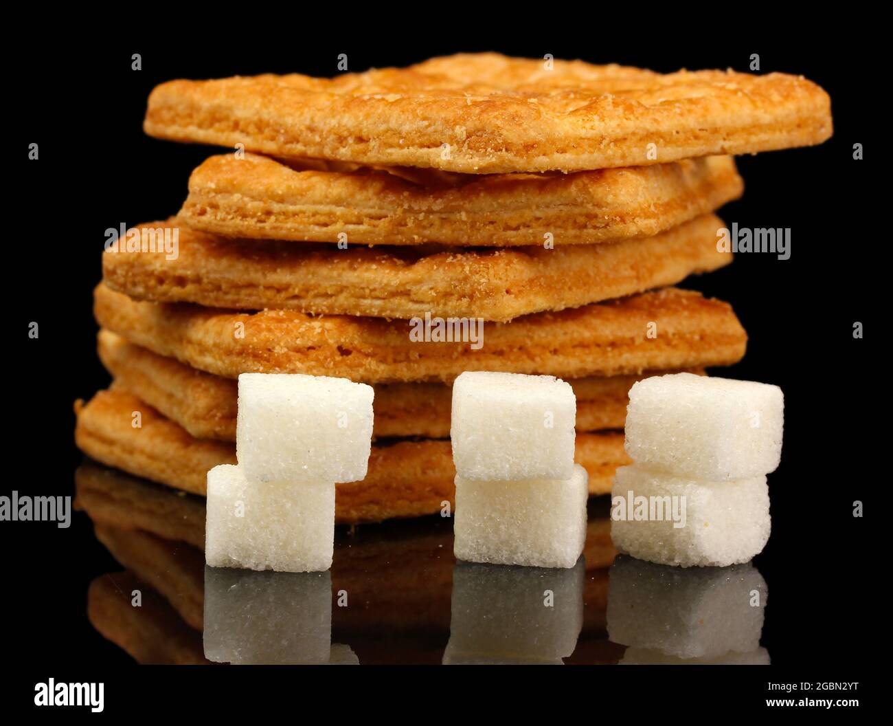 Concept: Amount of sugar in food Stock Photo - Alamy