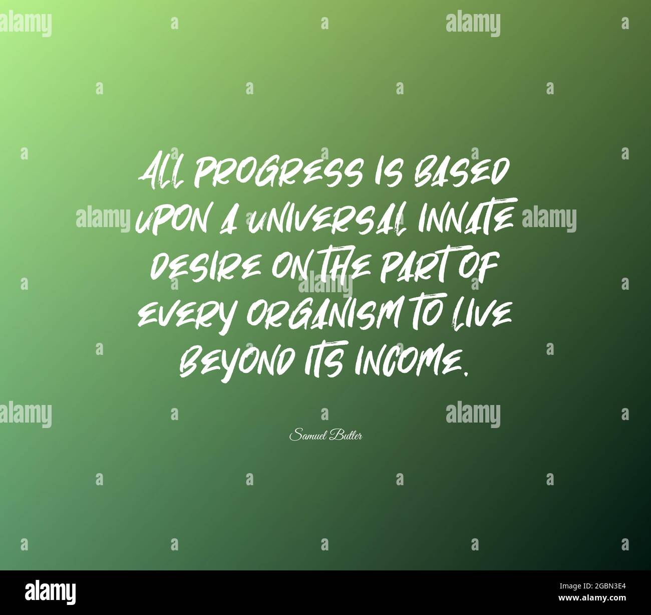 Colorful background with an inspirational quote written on it Stock ...