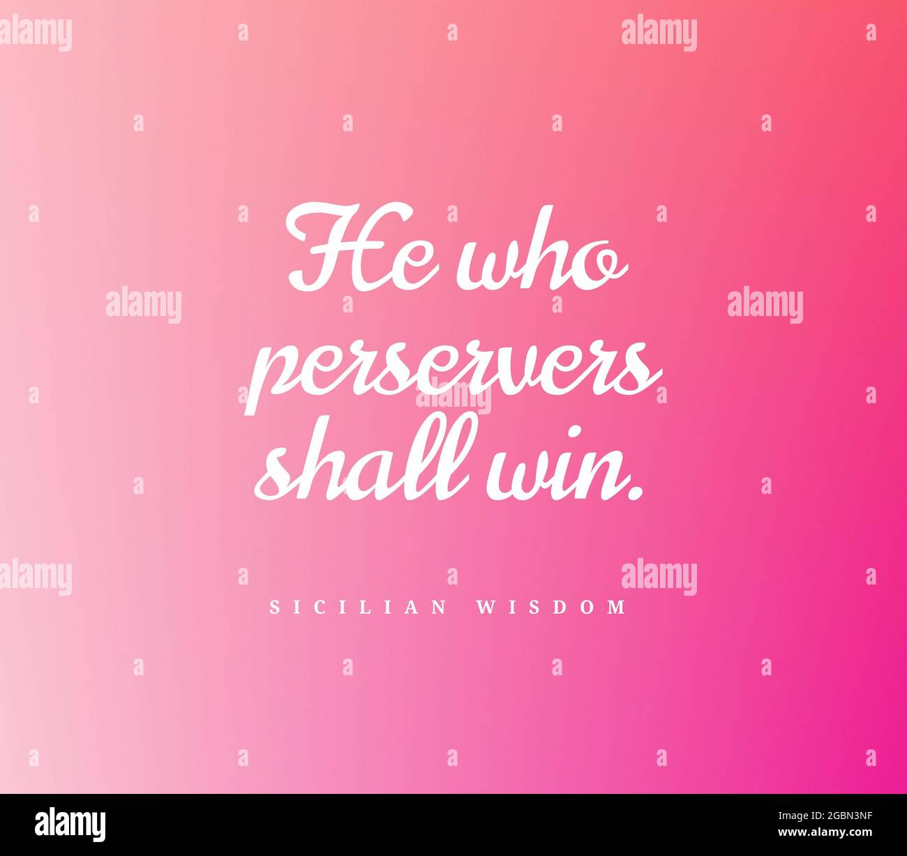 Colorful background with an inspirational quote written on it Stock ...