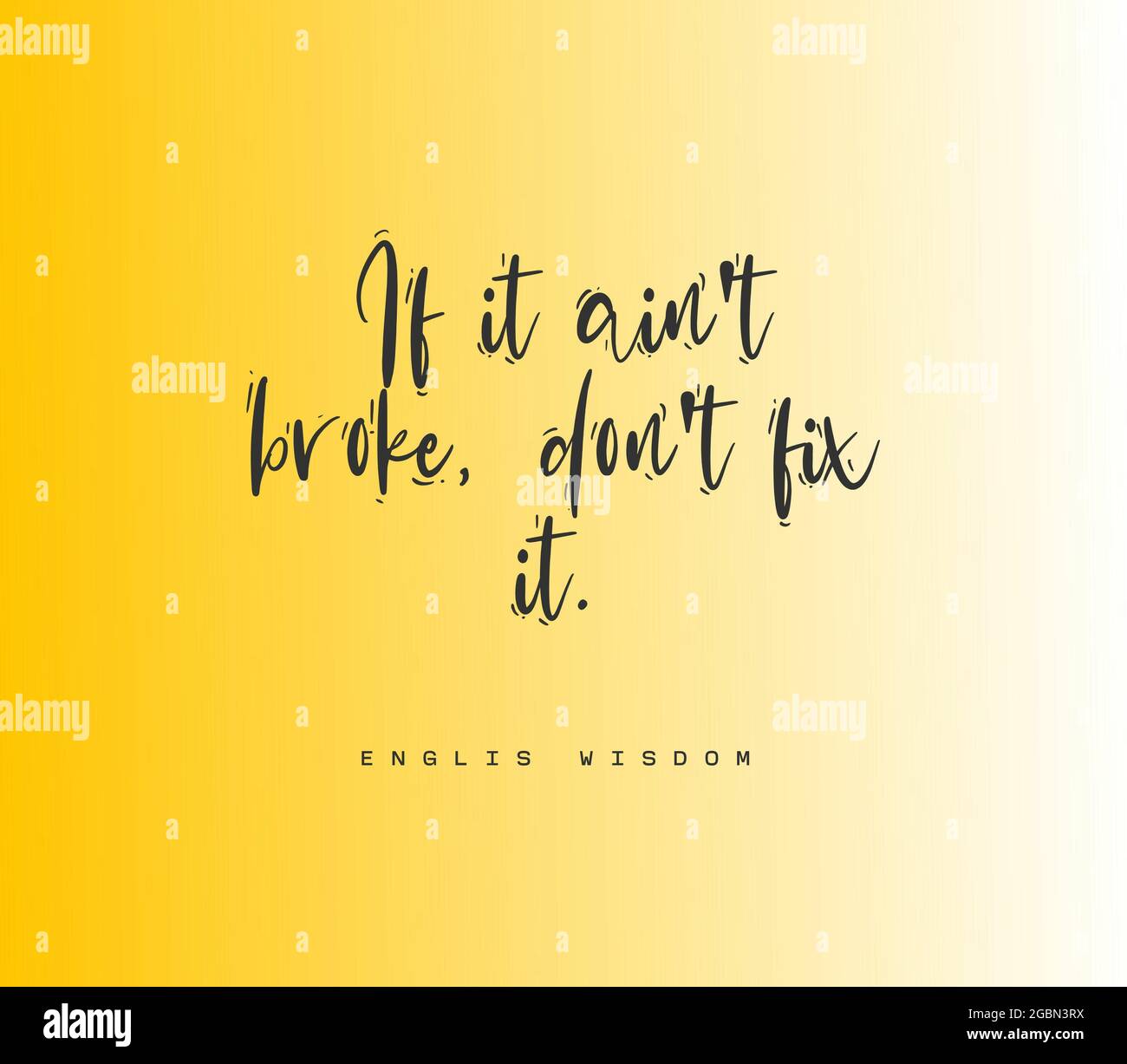 Colorful background with an inspirational quote written on it Stock ...