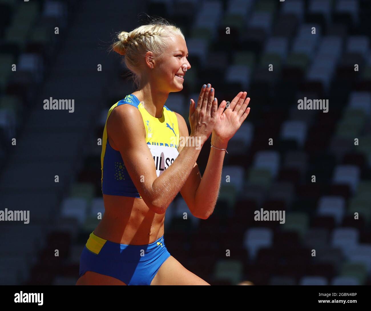 Sweden high jump womens hi-res stock photography and images - Alamy