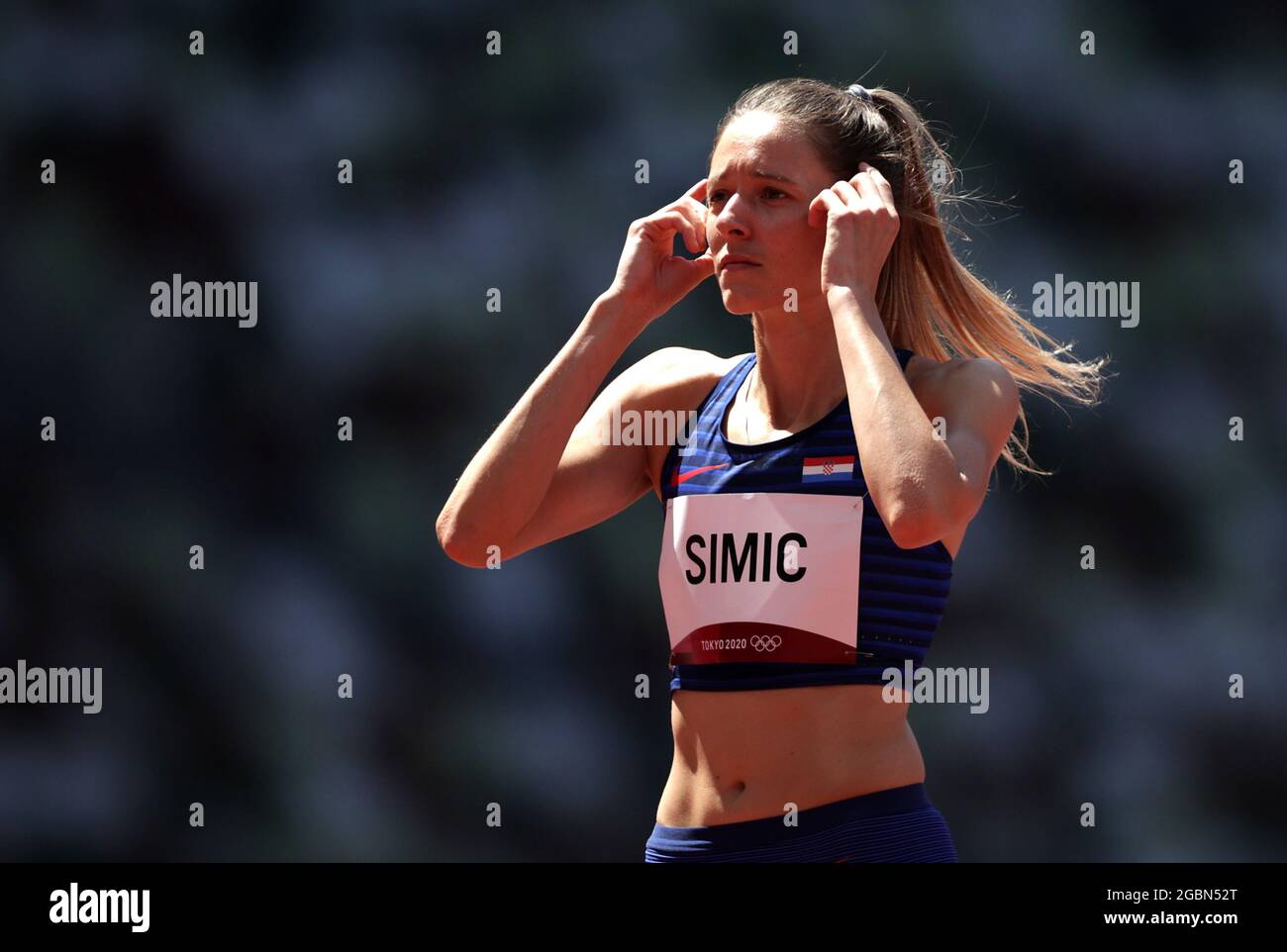 Ana simic high jump hi-res stock photography and images - Alamy