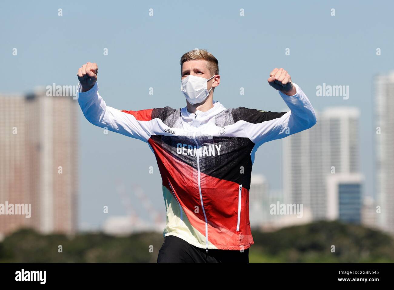 Tokyo, Japan. 05th Aug, 2021. Swimming: Olympics, open water - 10 km ...