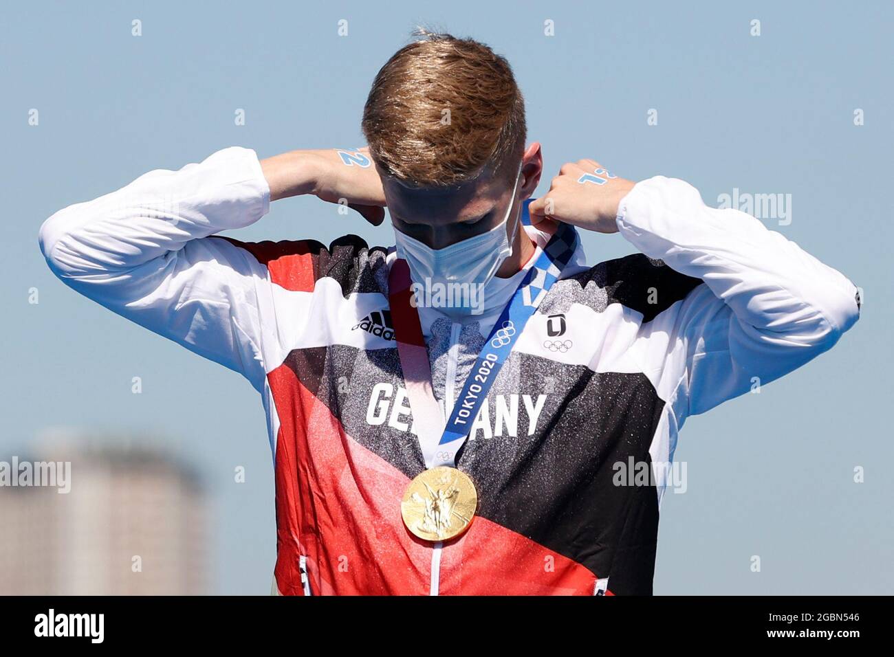 Tokyo, Japan. 05th Aug, 2021. Swimming: Olympics, open water - 10 km ...