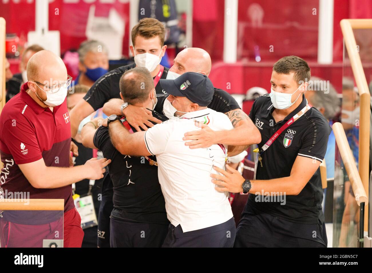 Shizuoka, Japan. 4th Aug, 2021. Italy (ITA) Cycling : Men's Team ...