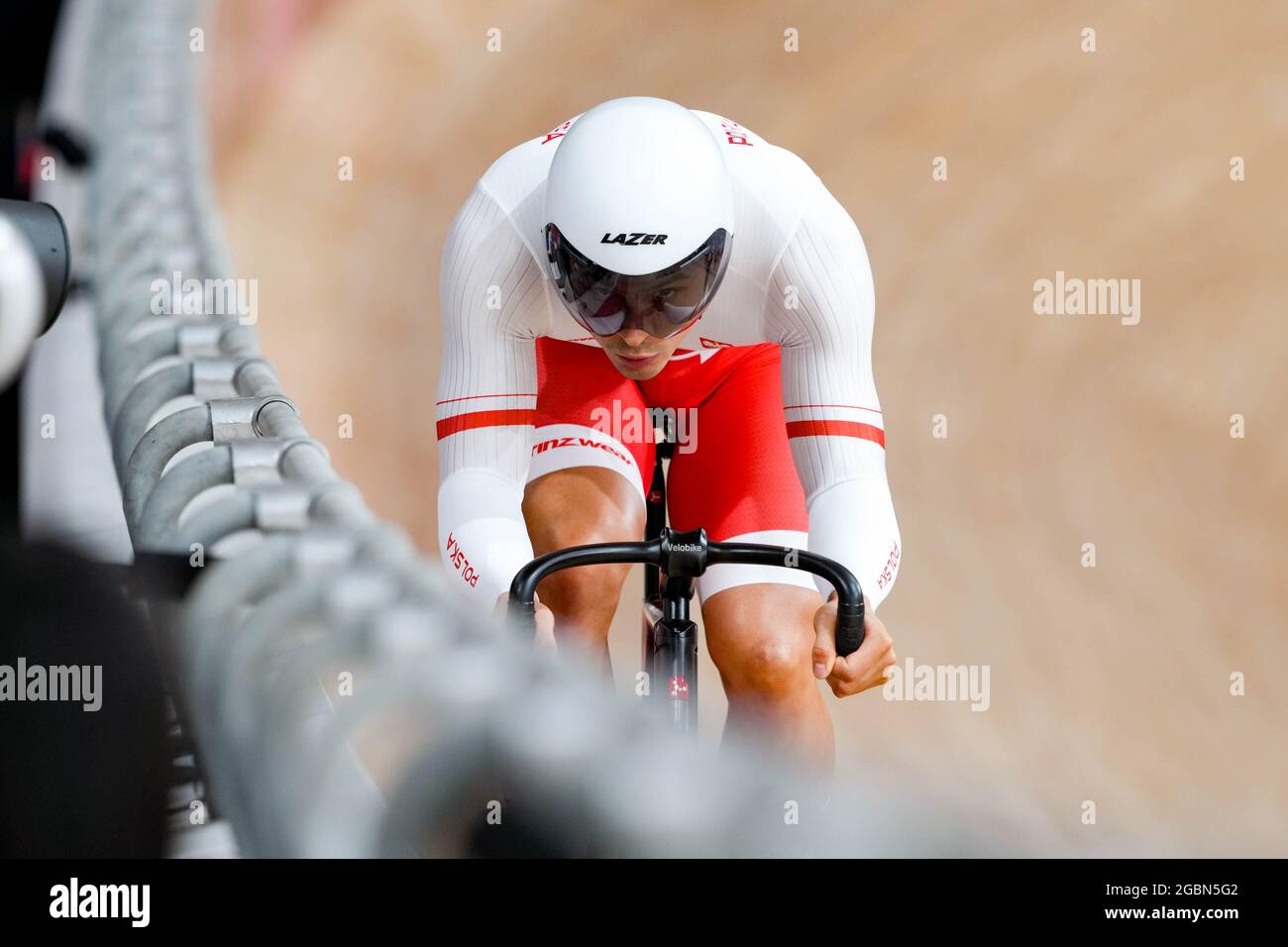 Shizuoka, Japan. 4th Aug, 2021. Patryk Rajkowski (POL) Cycling : Men's ...