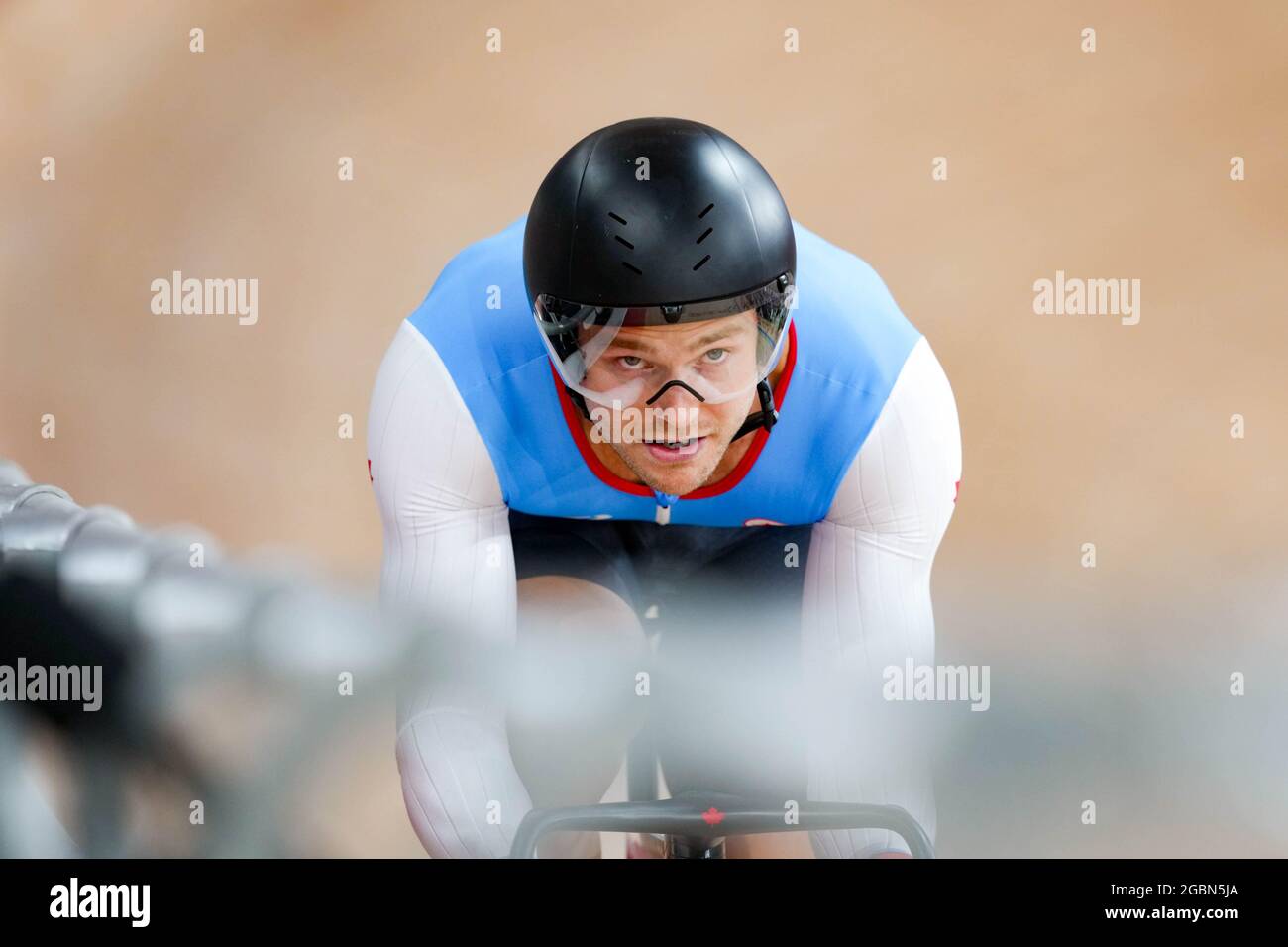 Shizuoka, Japan. 4th Aug, 2021. Hugo Barrette (CAN) Cycling : Men's ...