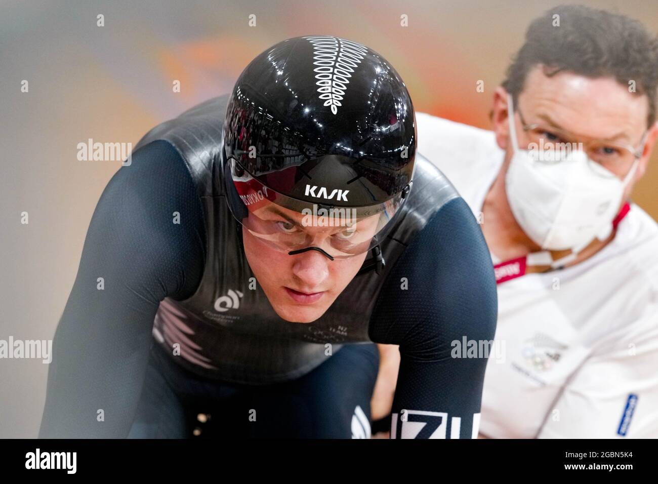 Shizuoka, Japan. 4th Aug, 2021. Sam Webster (NZL) Cycling : Men's ...
