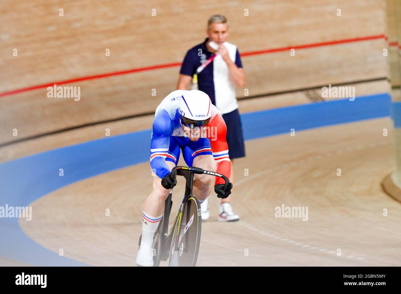 Shizuoka, Japan. 4th Aug, 2021. Sebastien Vigier (FRA) Cycling : Men's ...