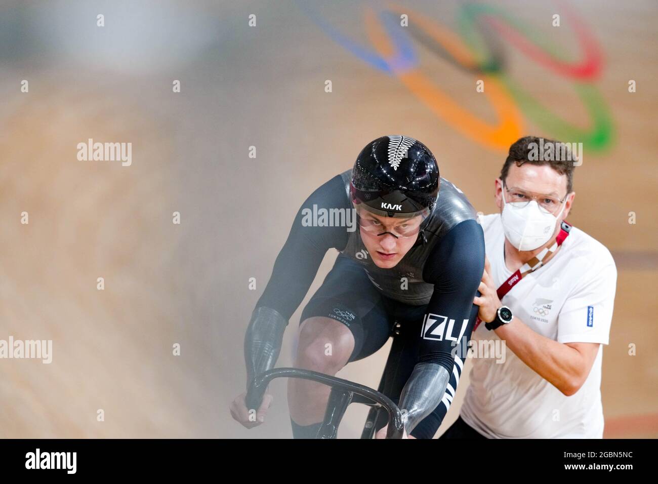 Shizuoka, Japan. 4th Aug, 2021. Sam Webster (NZL) Cycling : Men's ...