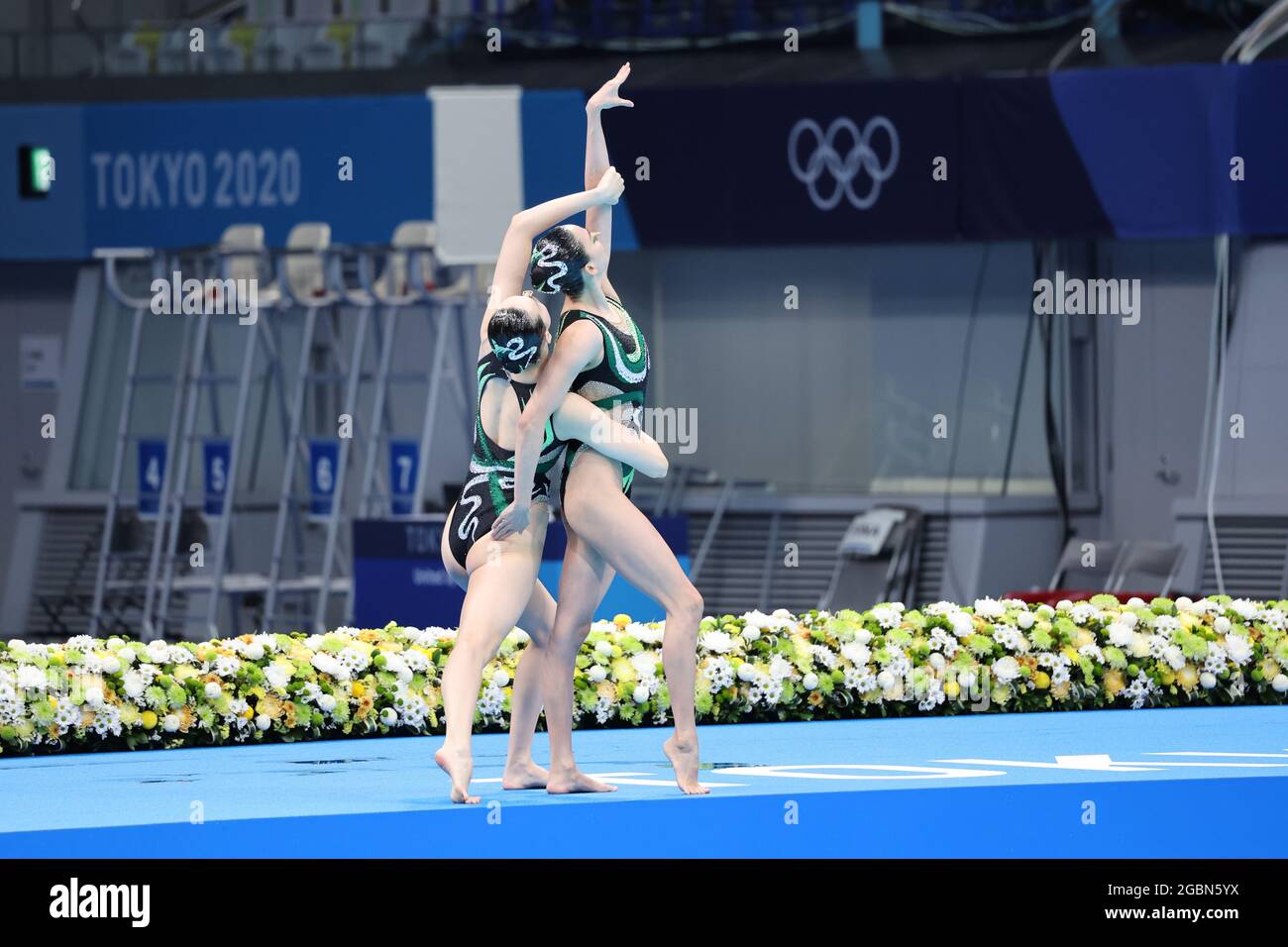 Tokyo, Japan. 4th Aug, 2021. Huang Xuechen & Sun Wenyan (CHN) Artistic ...