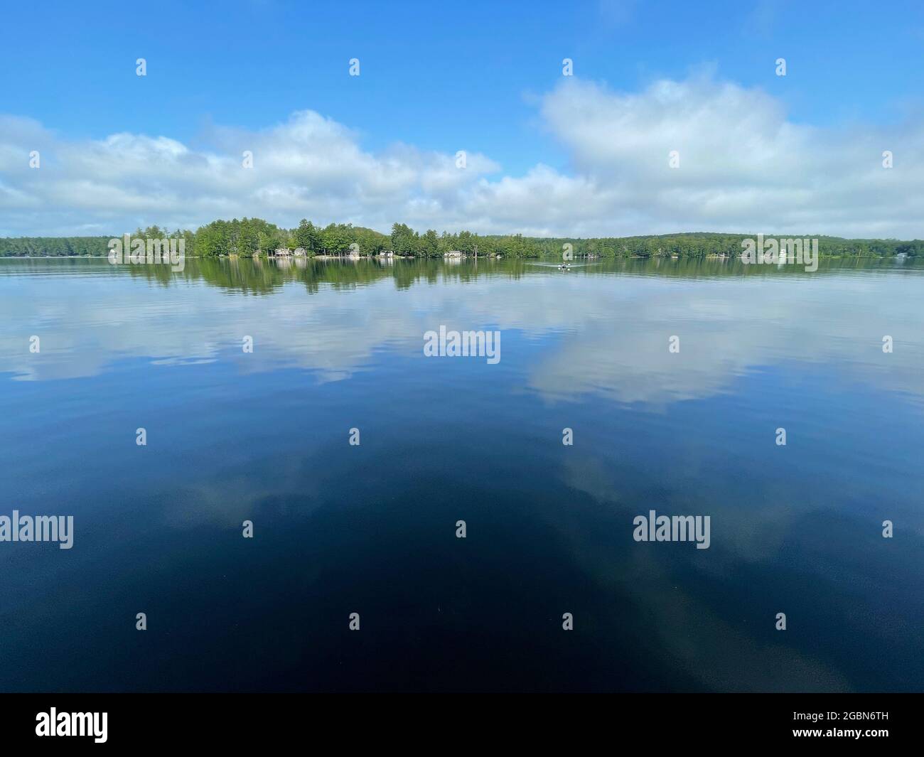 Calm Lake Water Reflection Stock Photo - Alamy