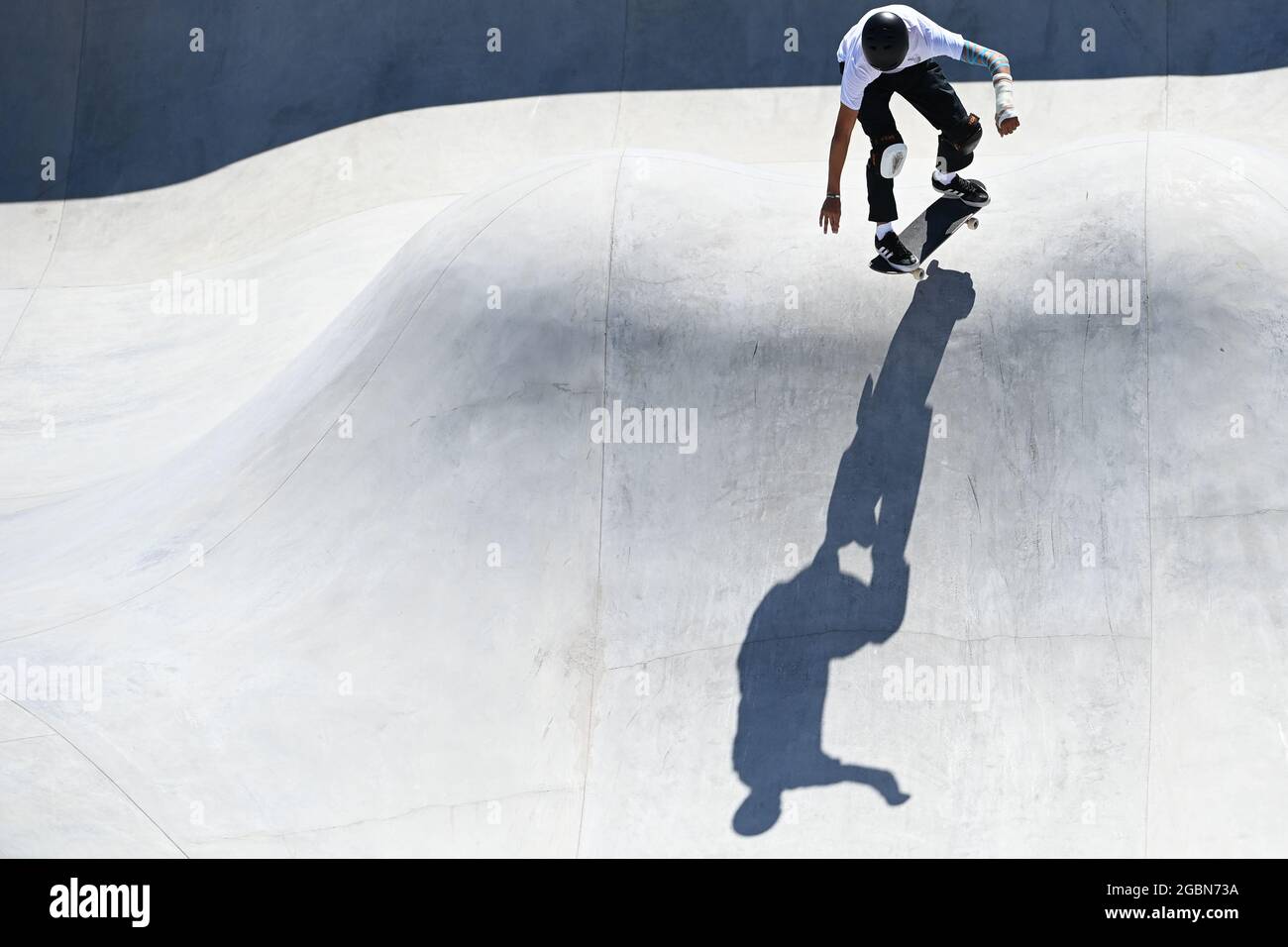 Tokio, Japan. 05th Aug, 2021. Skateboard: Olympics, Park, Men ...