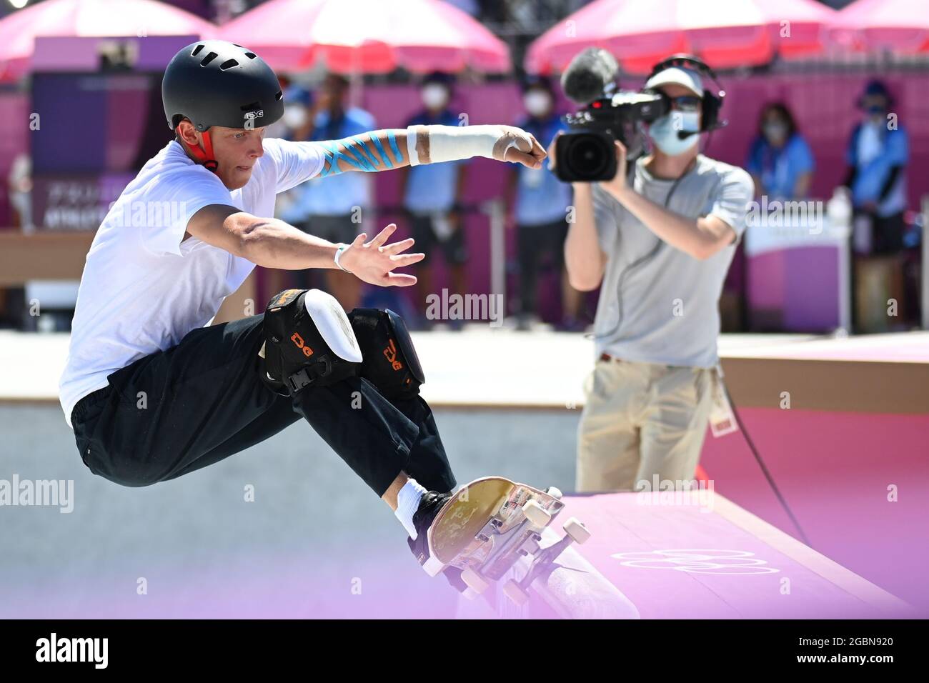 Tokio, Japan. 05th Aug, 2021. Skateboard: Olympics, Park, Men ...