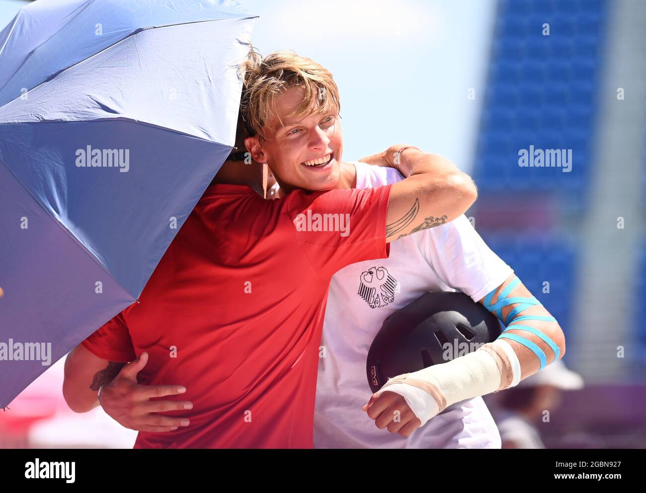 Tokio, Japan. 05th Aug, 2021. Skateboard: Olympics, Park, Men ...