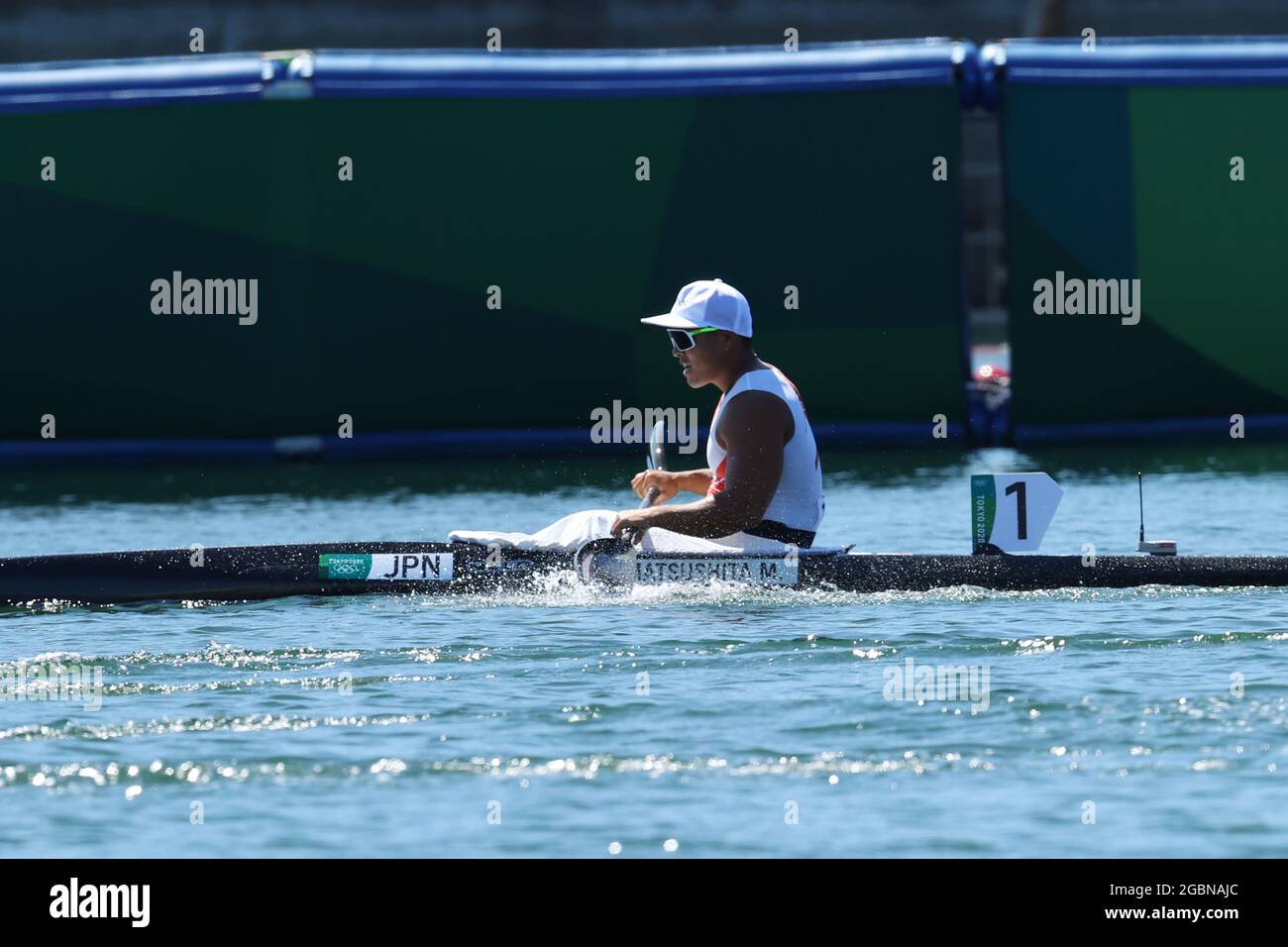 Tokyo, Japan. 5th Aug, 2021. Momotaro Matsushita (JPN) Canoe Sprint : Men's Kayak Single (K-1 ...
