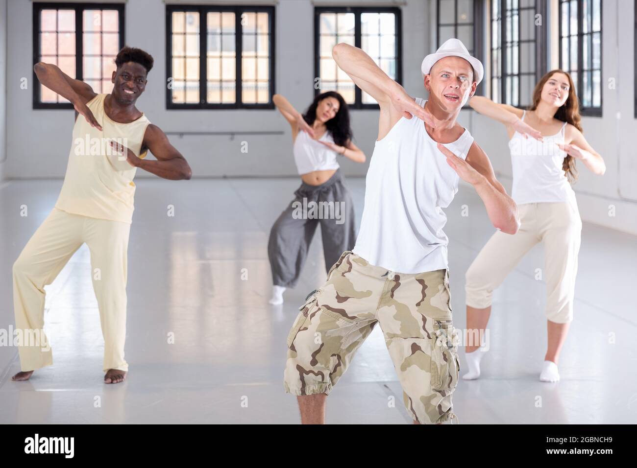 Male dancer enjoying dancing break dance Stock Photo - Alamy