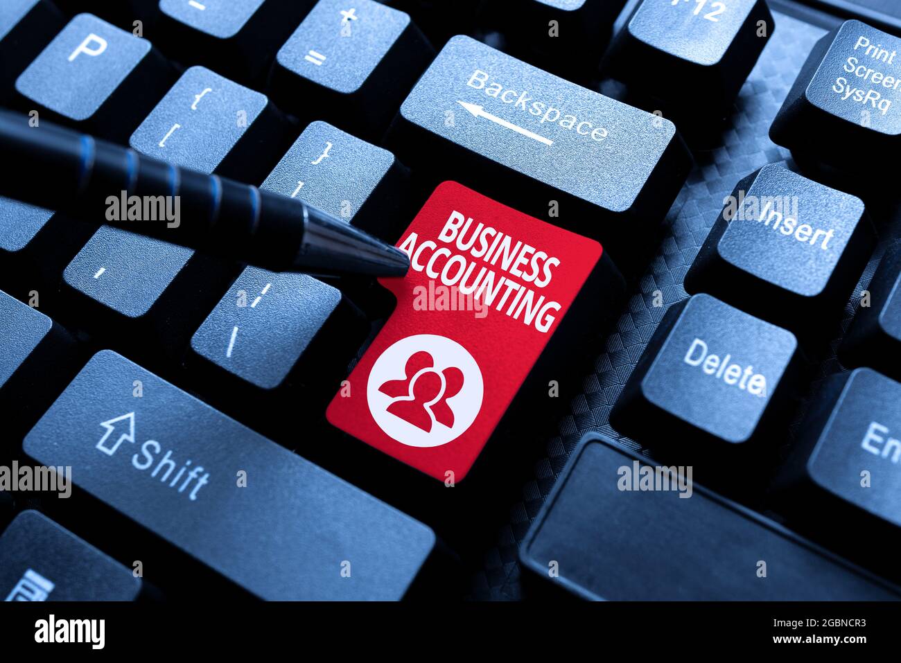 Conceptual display Business Accounting. Concept meaning interpreting ...