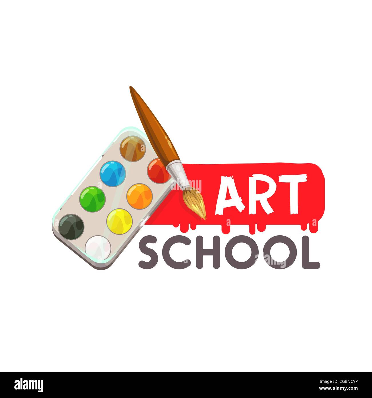 Class painting sign Stock Vector Images - Alamy