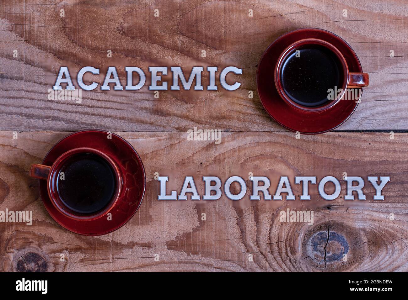Conceptual caption Academic Laboratory. Word for where students can go ...