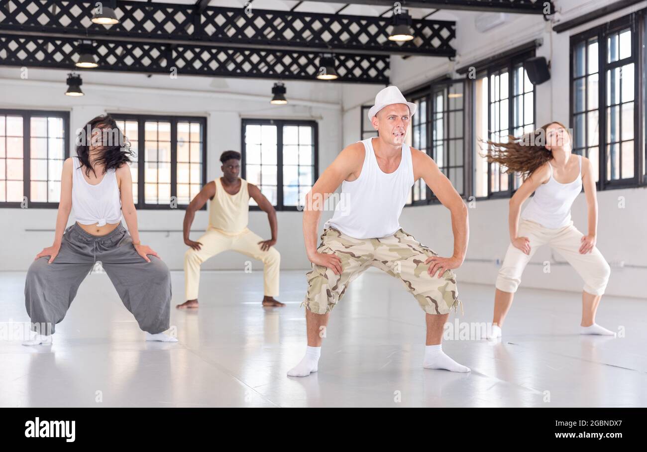 Male dancer enjoying dancing break dance Stock Photo - Alamy