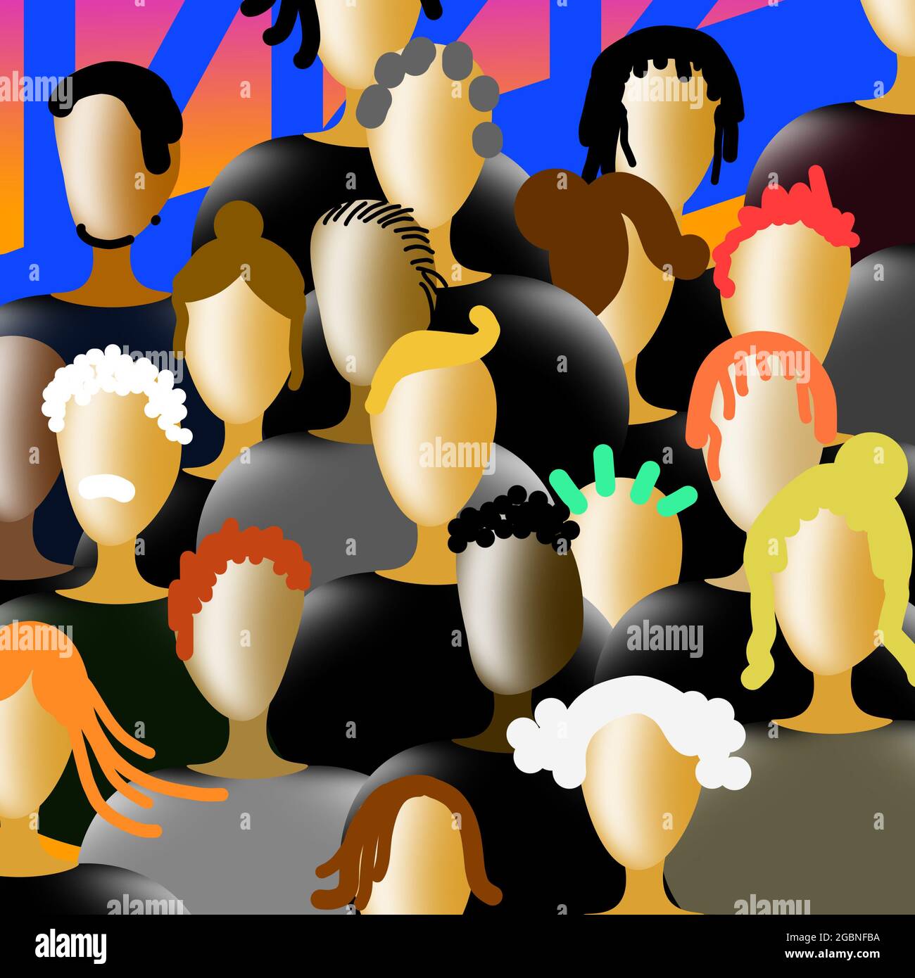 Biased Clipart People