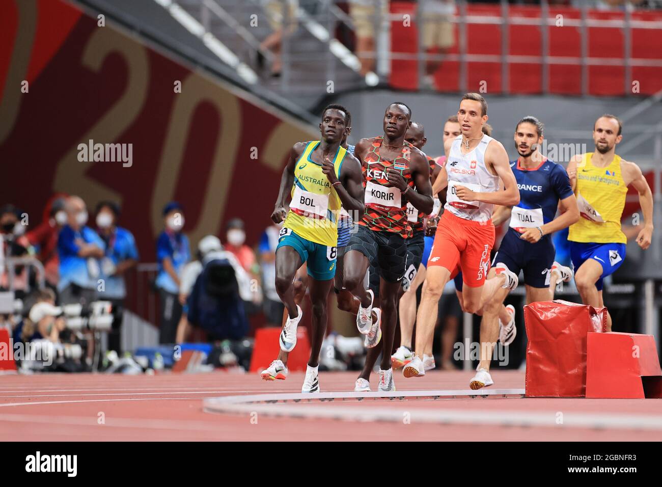Tokyo, Japan. 4th Aug, 2021. BOL Peter (AUS), KORIR Emmanuel Kipkurui ...