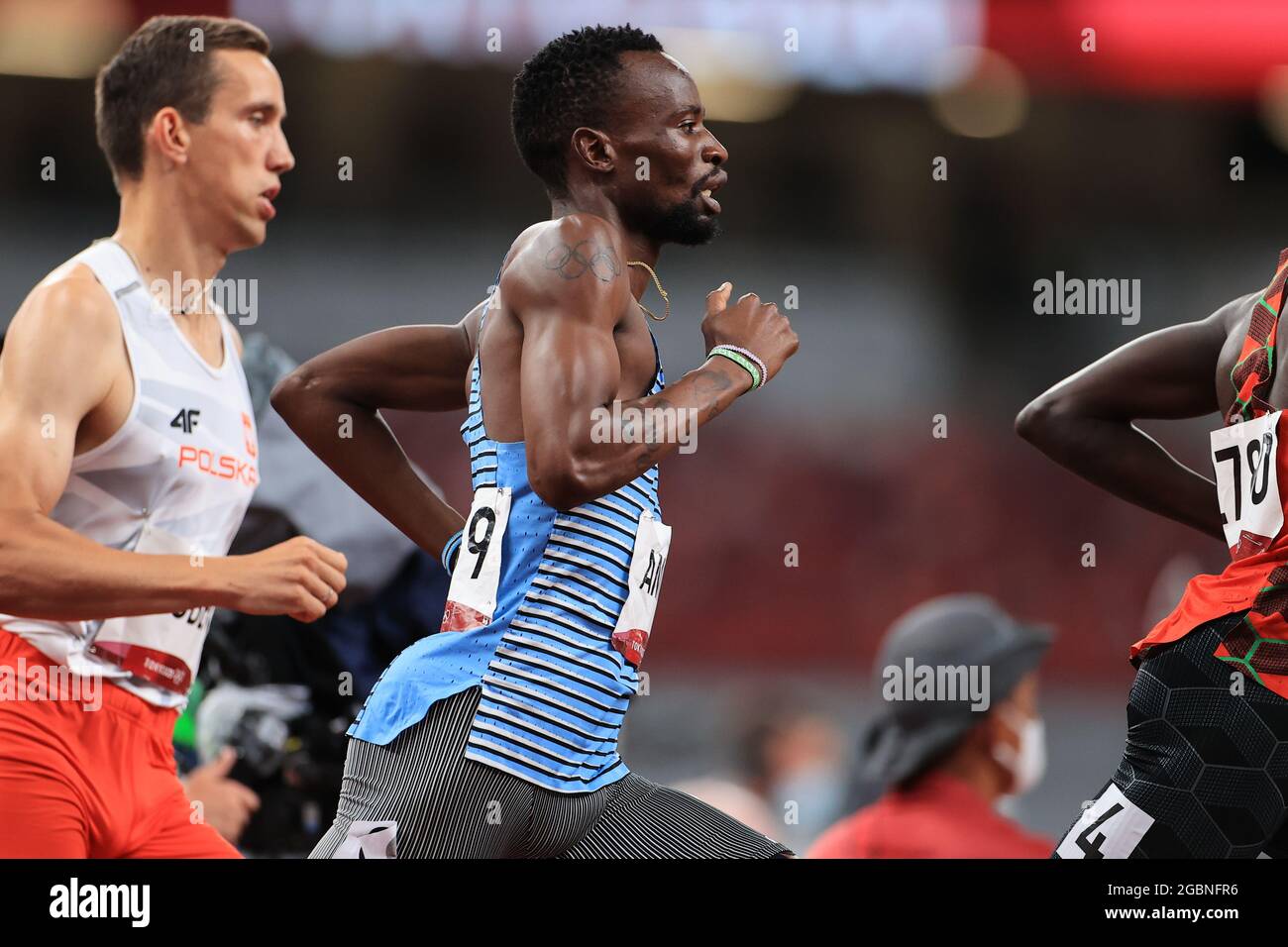 Tokyo, Japan. 4th Aug, 2021. AMOS Nijel (BOT) Athletics : Men's 800m ...