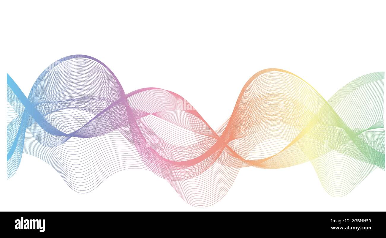 Abstract Wavy Stripes HD Stock Vector Image & Art - Alamy