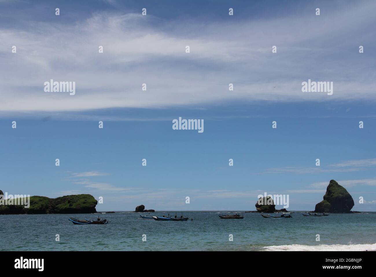Indonesia jawa beach not bali hi-res stock photography and images - Alamy