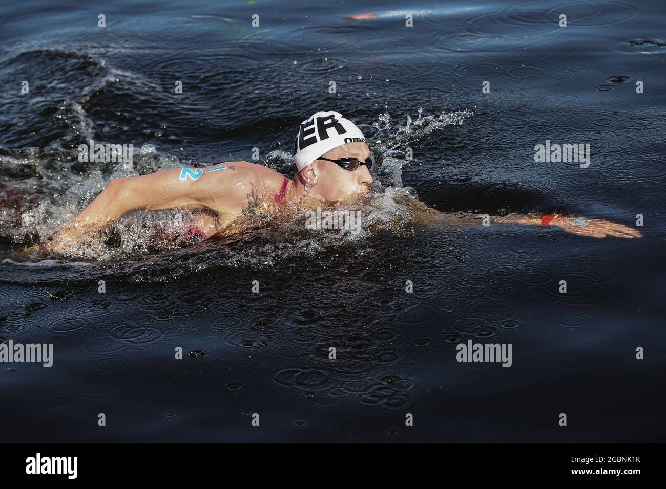 Tokyo, Japan. 05th Aug, 2021. Swimming: Olympics, open water - 10 km ...