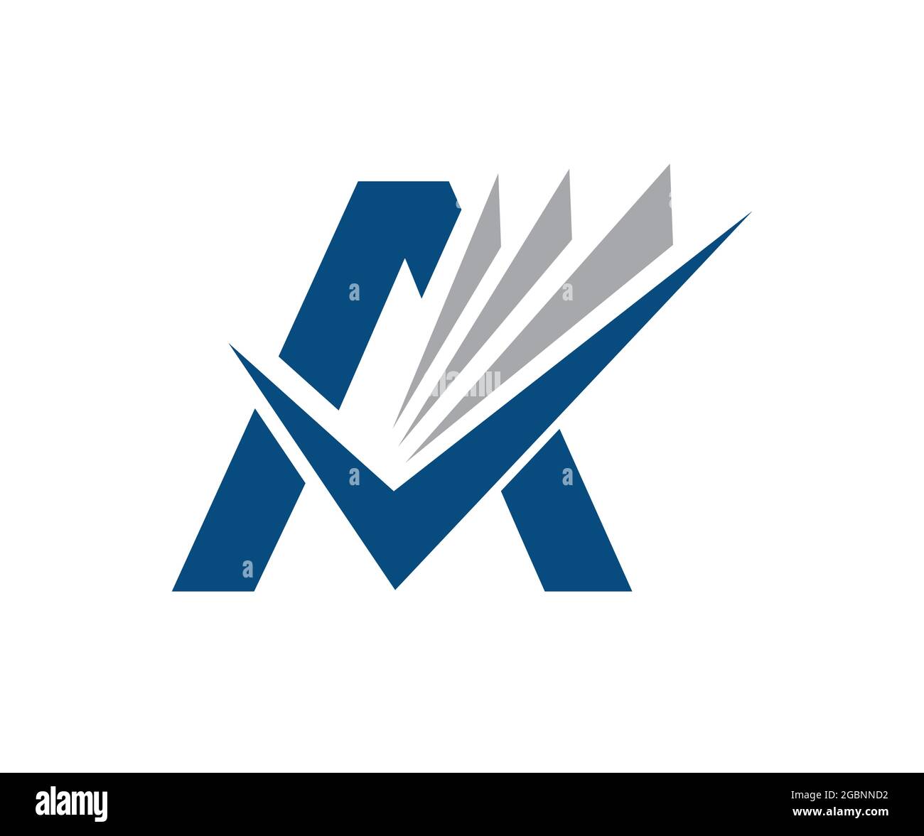 A Vector Illustration of Monogram Initial Letter A Stock Vector Image ...