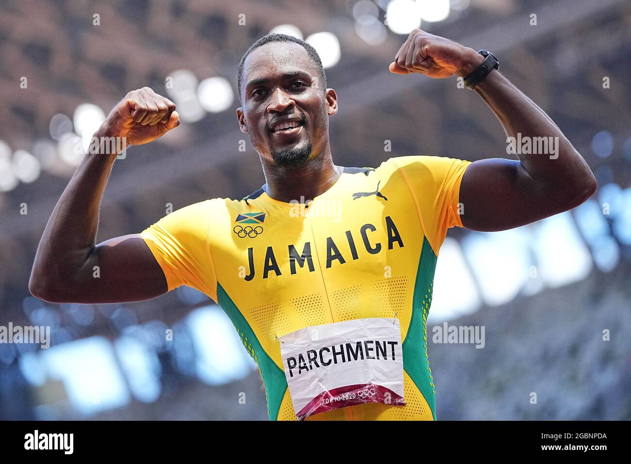 Tokio, Japan. 05th Aug, 2021. Athletics: Olympics, men, 110 m hurdles ...