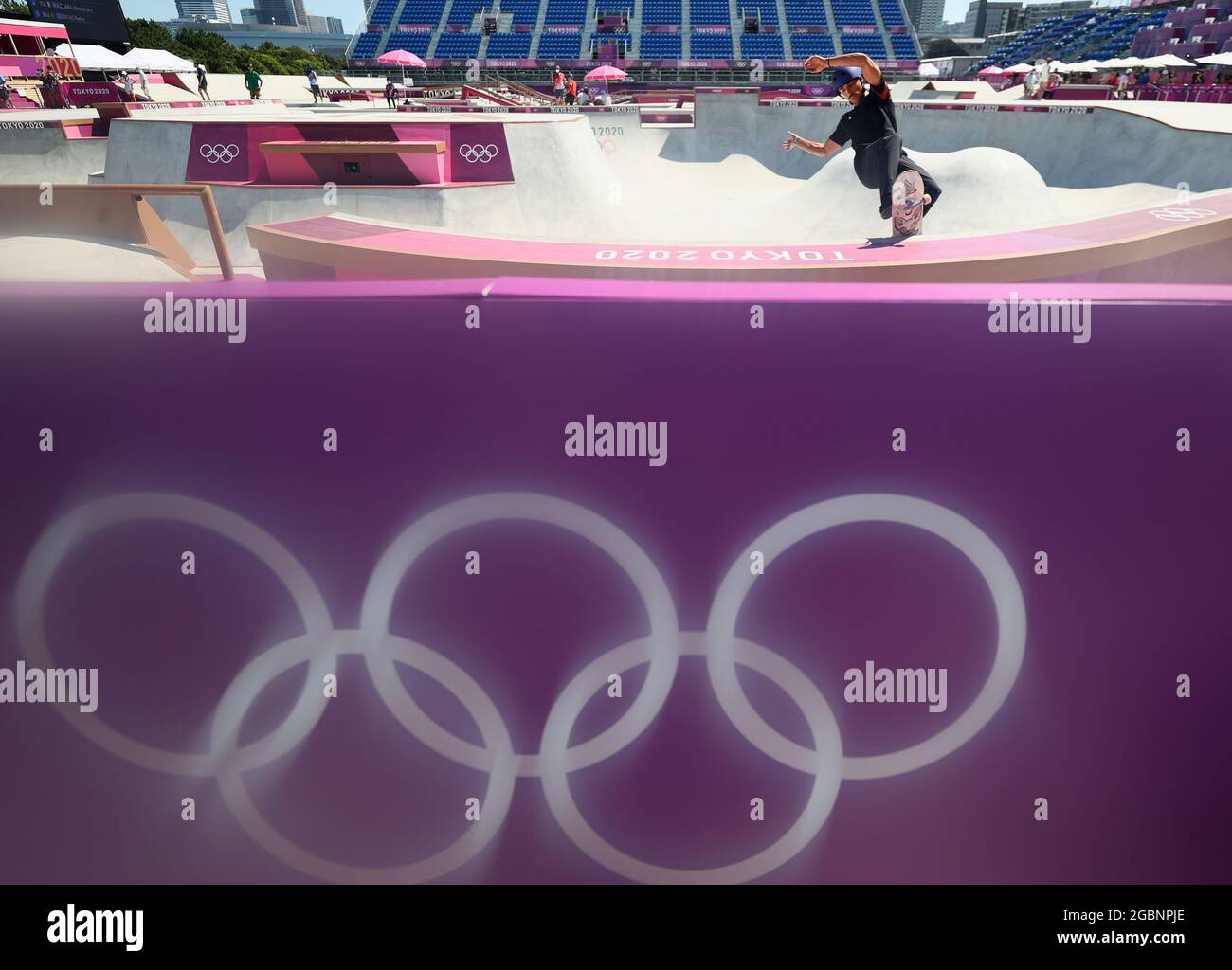 Tokyo, Japan. 5th Aug, 2021. Zion Wright of the United States competes ...