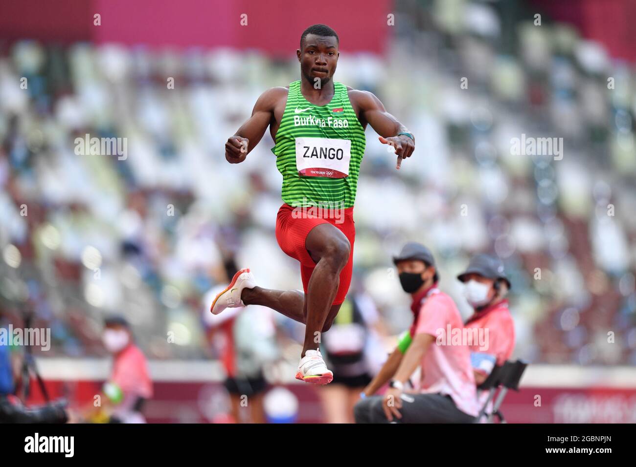 Tokyo, Japan. Credit: MATSUO. 5th Aug, 2021. ZANGO Hugues Fabrice (BUR ...