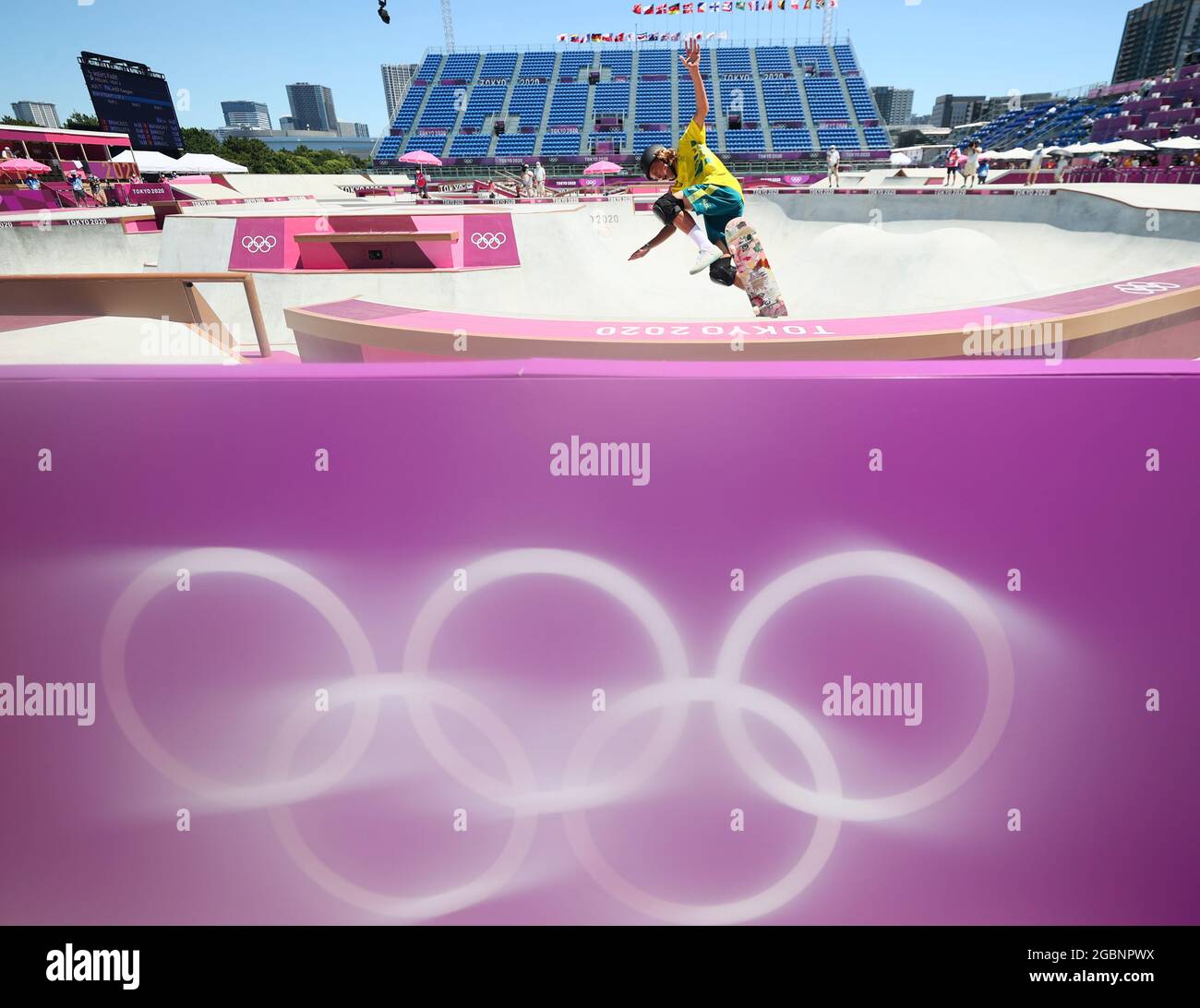 Tokyo, Japan. 5th Aug, 2021. Keegan Palmer of Australia competes during ...
