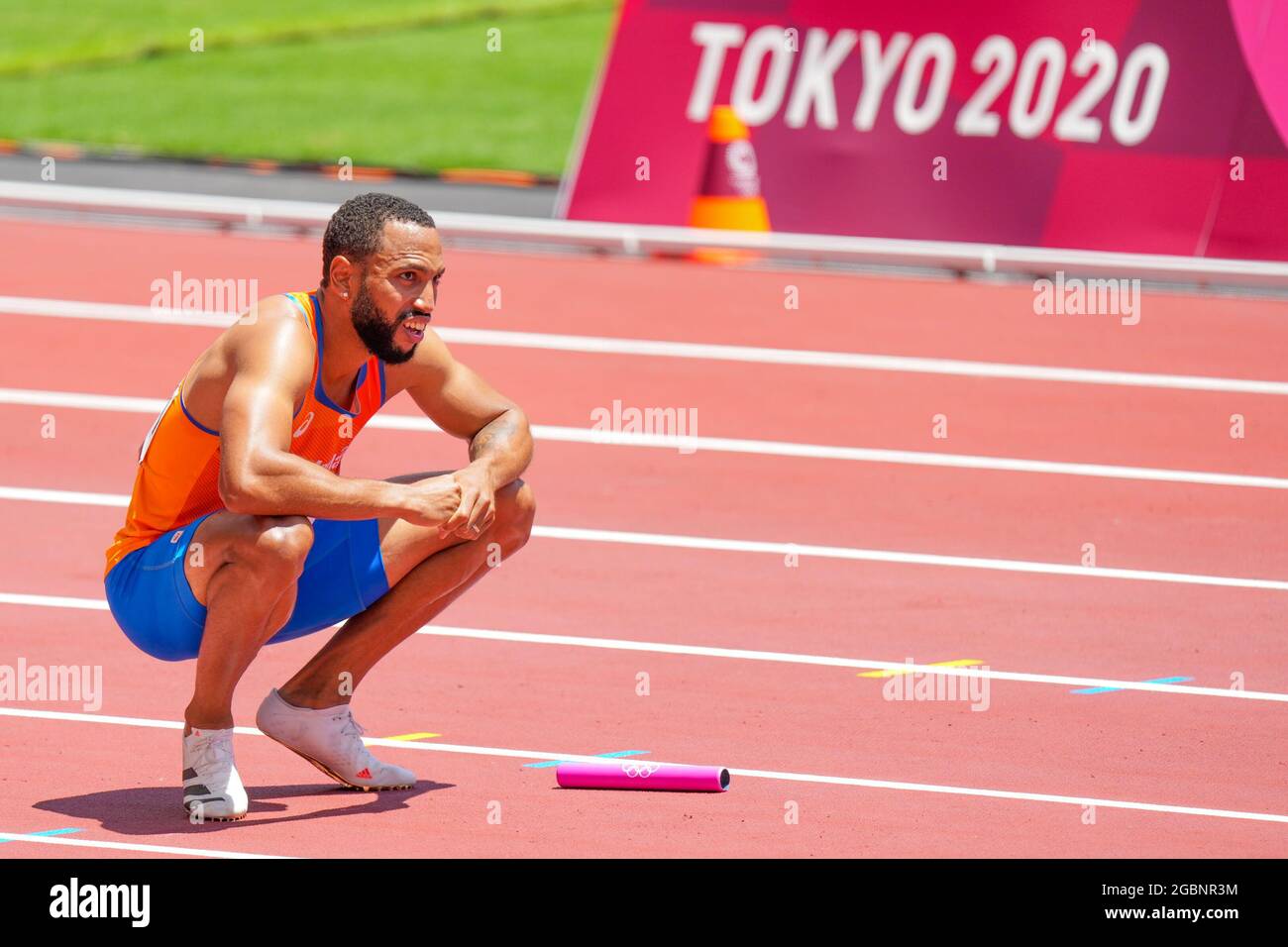 TOKYO, JAPAN - AUGUST 5: Christopher Garia of the Netherlands ...
