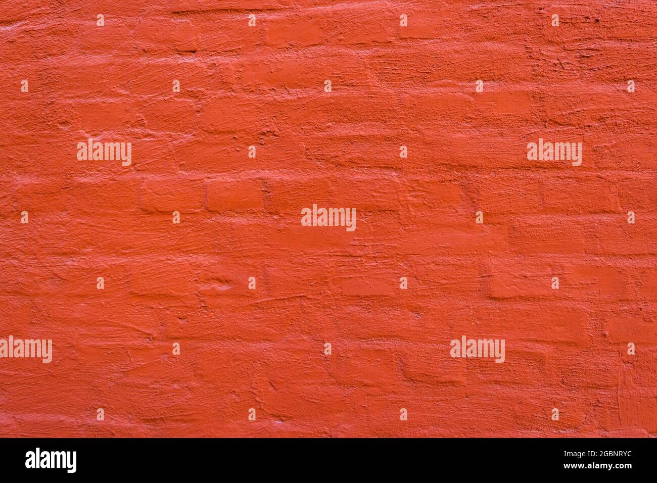 Closeup view of the rough texture of the red brick wall Stock Photo - Alamy