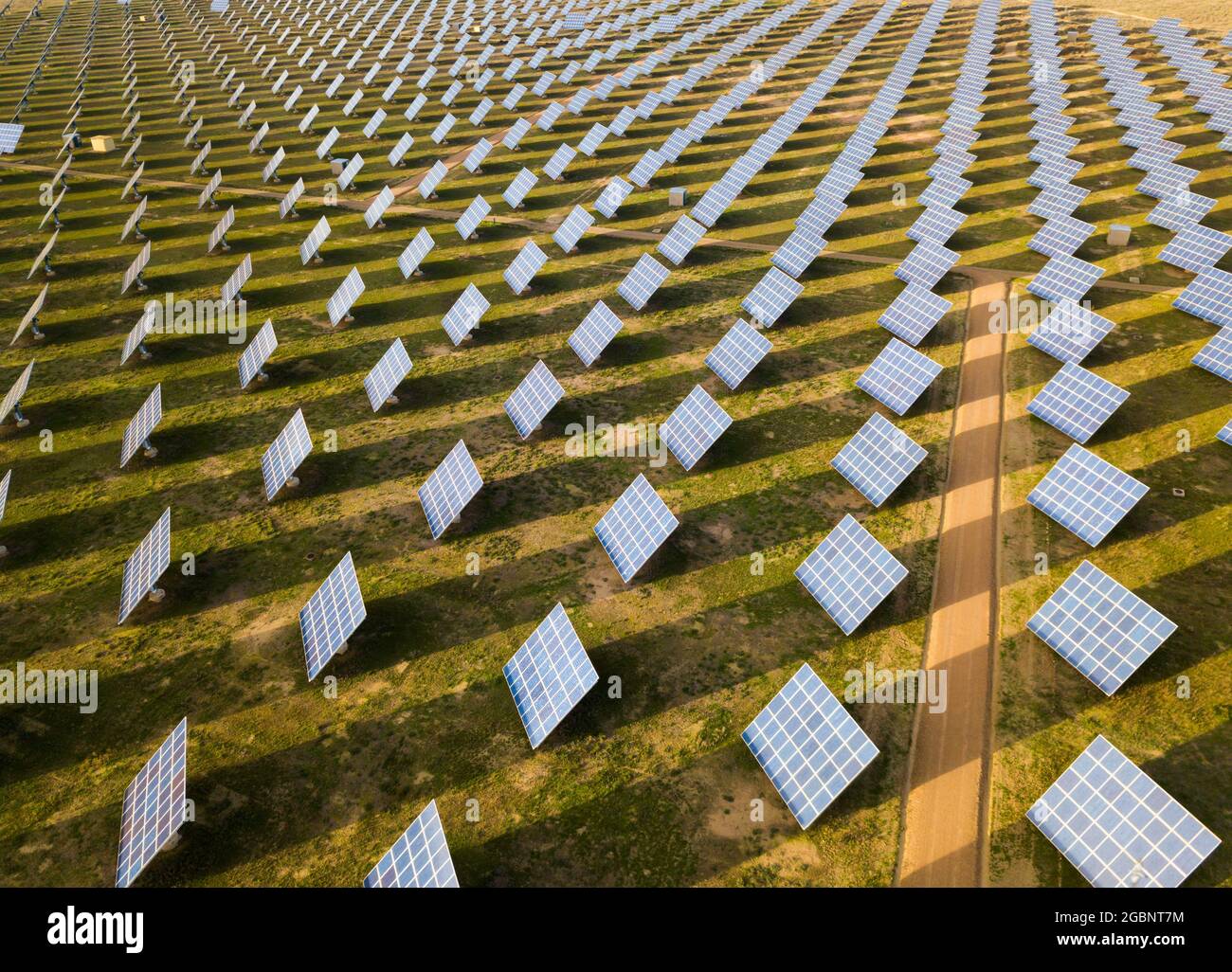 Solar farms aerial hi-res stock photography and images - Alamy