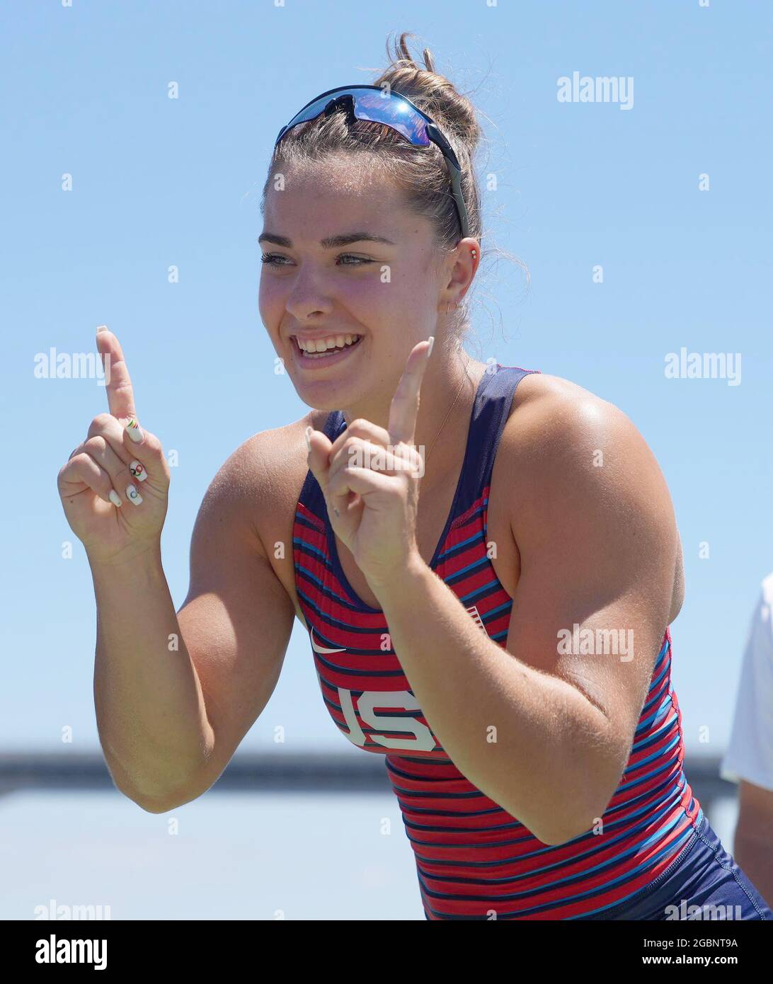 Tokyo, Japan. 5th Aug, 2021. Nevin Harrison of the United States ...