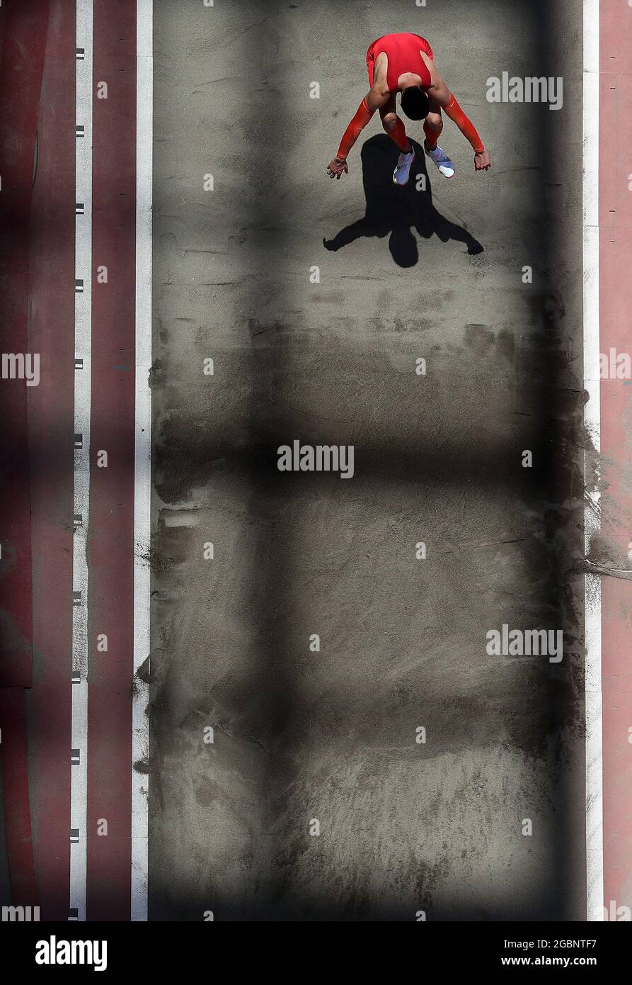 Tokyo, Japan. 5th Aug, 2021. Zhu Yaming of China competes during the ...